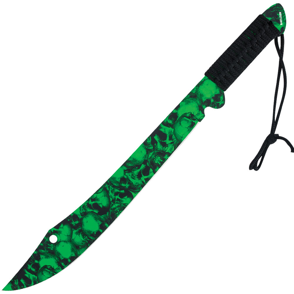 UnitedCutlery.Com: Green Skull Mayhem Sword - BV182