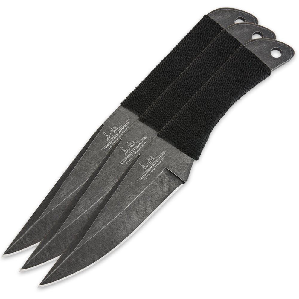 UnitedCutlery.Com: Gil Hibben Stonewashed Professional Large Throwing ...