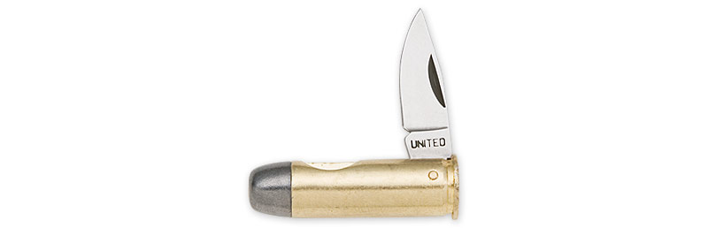 UnitedCutlery.Com: 44 Magnum Bullet Knife - UC865